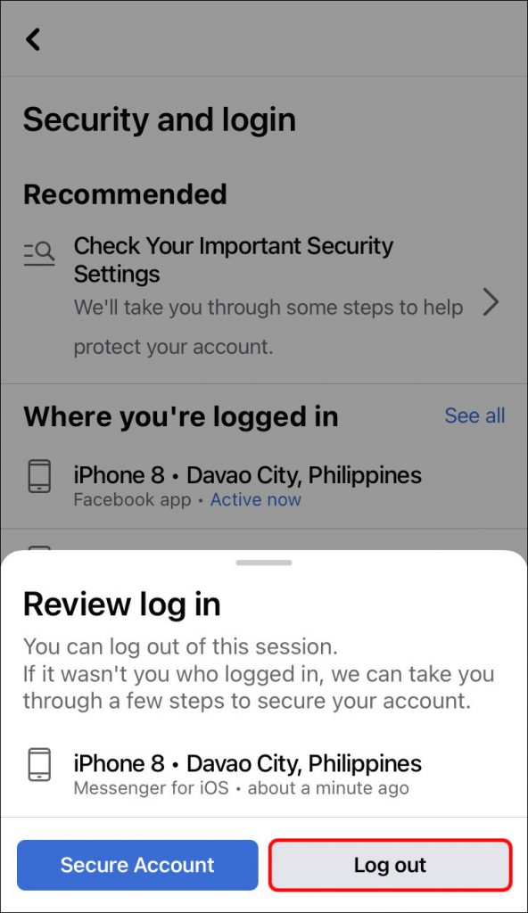 How To Log Out of Facebook Messenger