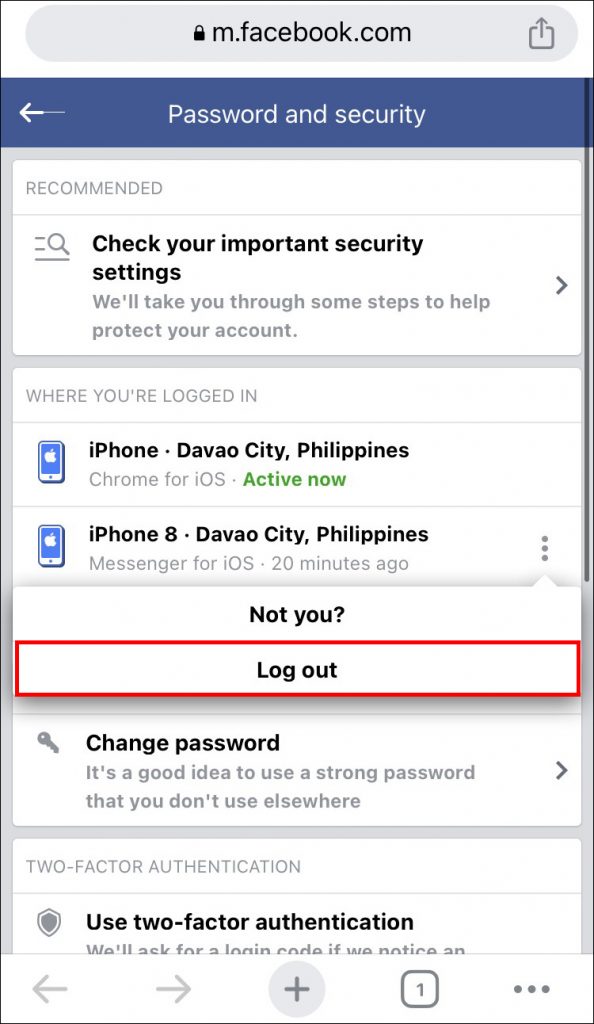 How To Log Out of Facebook Messenger