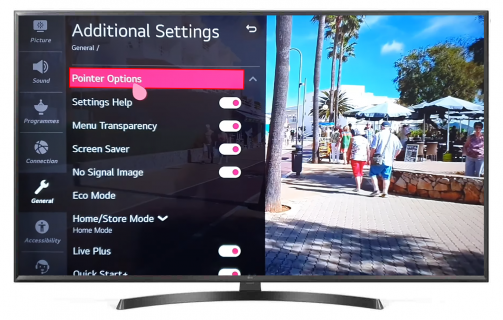 How To Turn Off the Pointer on an LG TV
