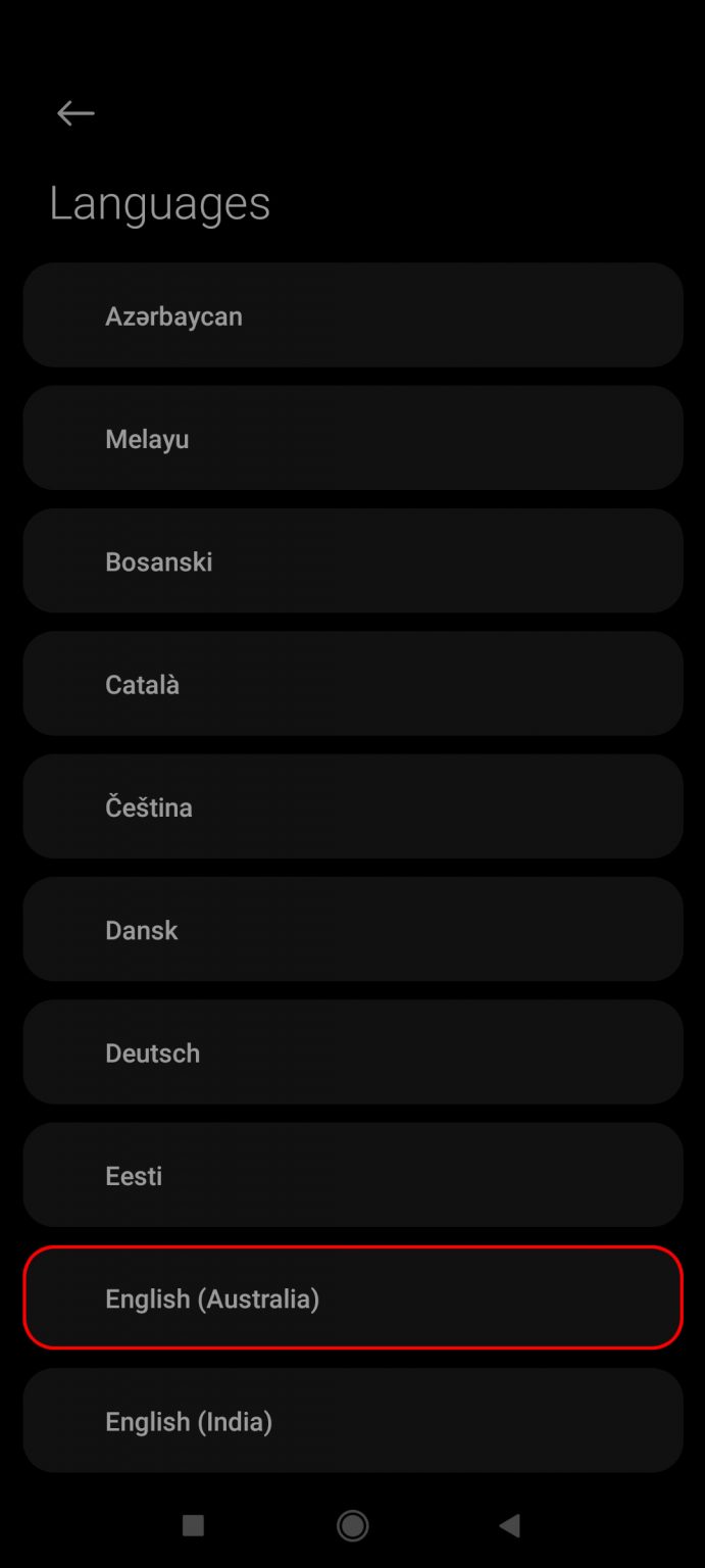 How to Change the Language in MIUI