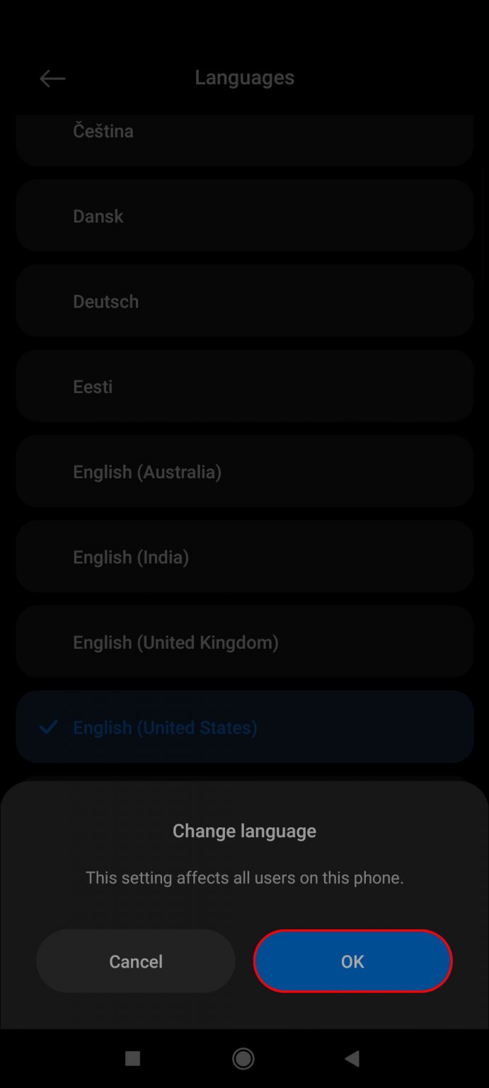 How to Change the Language in MIUI