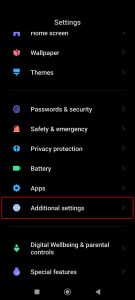 How to Change the Language in MIUI