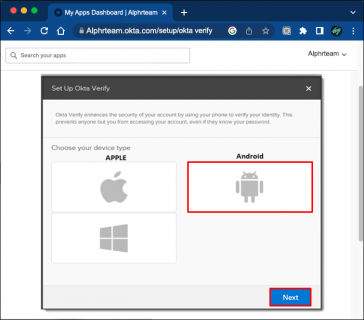 How to Add a New Phone to Okta