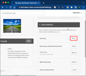 How to Add a New Phone to Okta