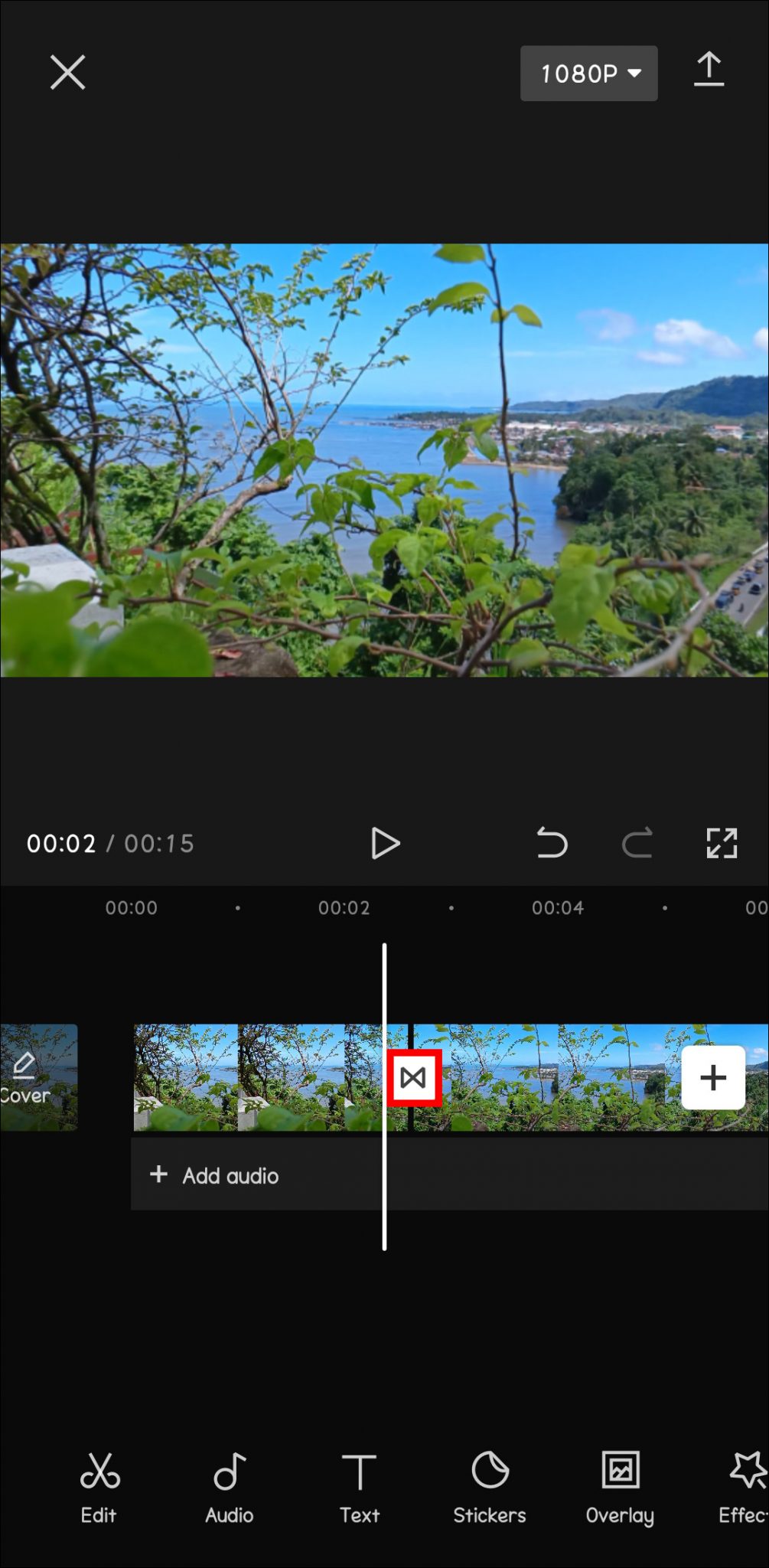 How to Add Transitions in CapCut
