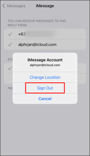 How To Fix the iMessage Is Signed Out Error