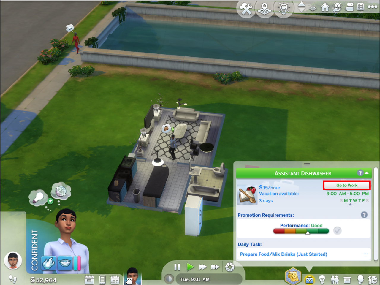 How to Go to Work in the Sims 4