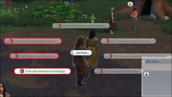 How To Join a Werewolf Pack in the Sims 4