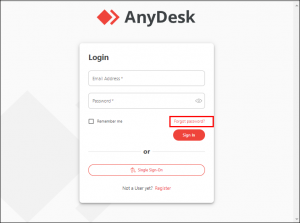 How to Change the AnyDesk Password