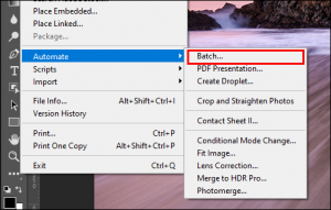 How to Batch Add a Watermark in Photoshop
