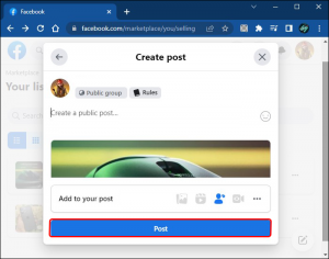 How to List in More Places on Facebook Marketplace