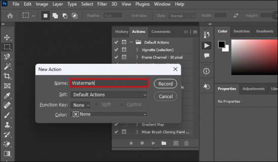 How to Batch Add a Watermark in Photoshop