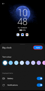 How to Change the Clock Widget on a MIUI Device