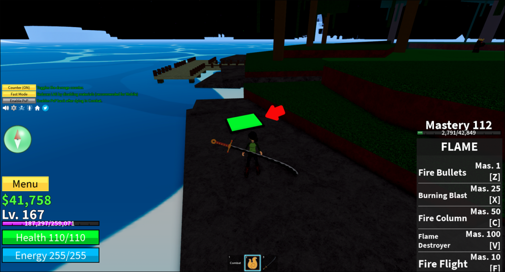 How to Get the Saber in Blox Fruits