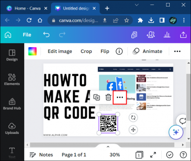 How to Make a QR Code in Canva