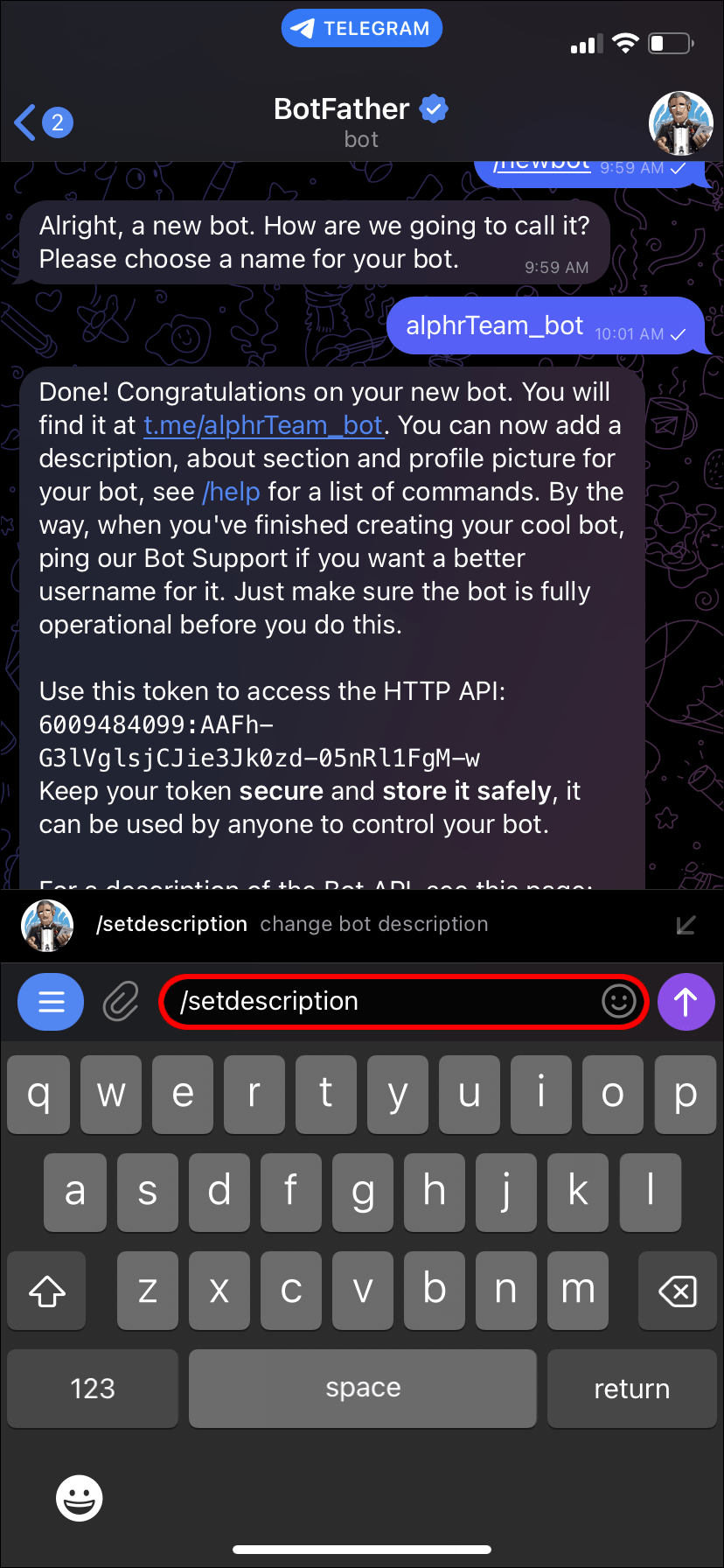 How To Create A Bot For Telegram