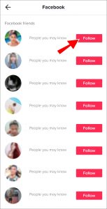 How to Find Contacts in TikTok