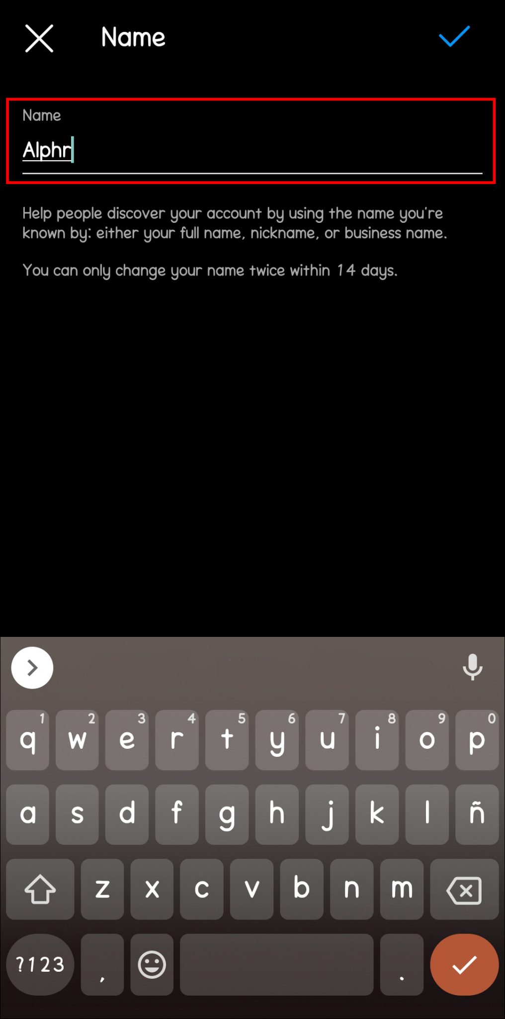 How to Hide Your Name in Instagram
