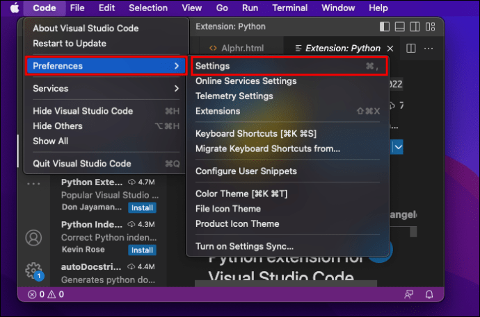 How To Change The Python Interpreter In Vs Code