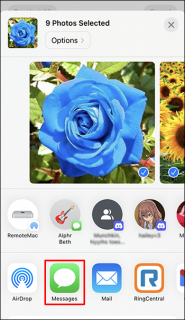 How to Send Multiple Photos in a Text From an iPhone