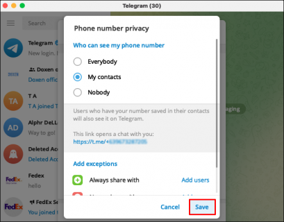 How to Block Spam in Telegram