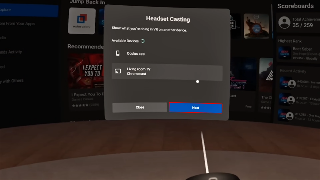 How to Cast to TV on a Meta (Oculus) Quest 2