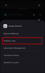 How to Redeem a Code on a PS5