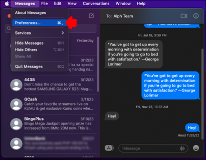 iMessage: You Can Receive iMessages to and Reply From - How To Adjust