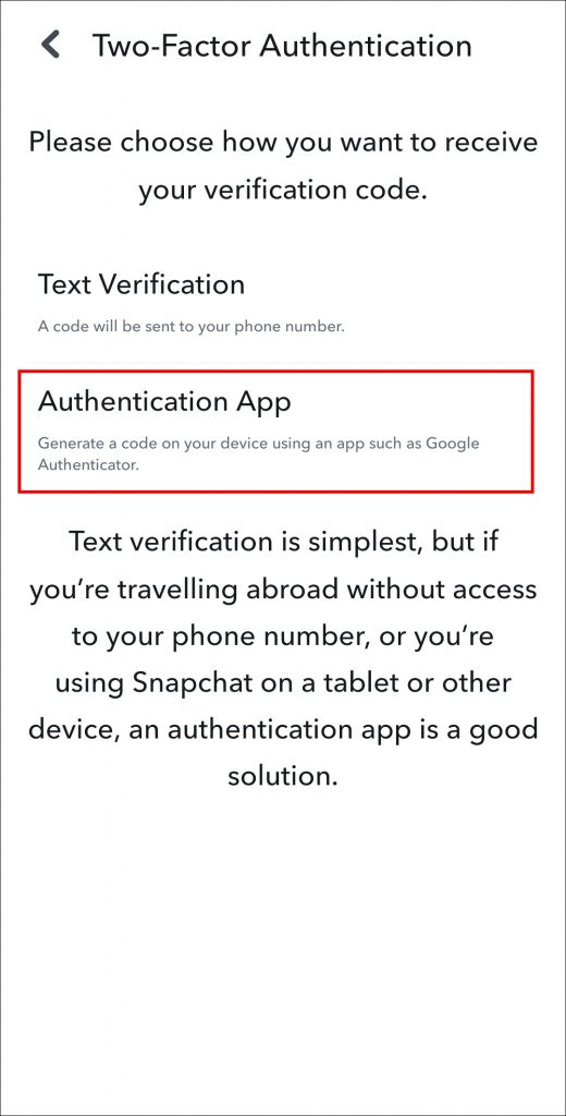 How to Get a Recovery Code in Snapchat