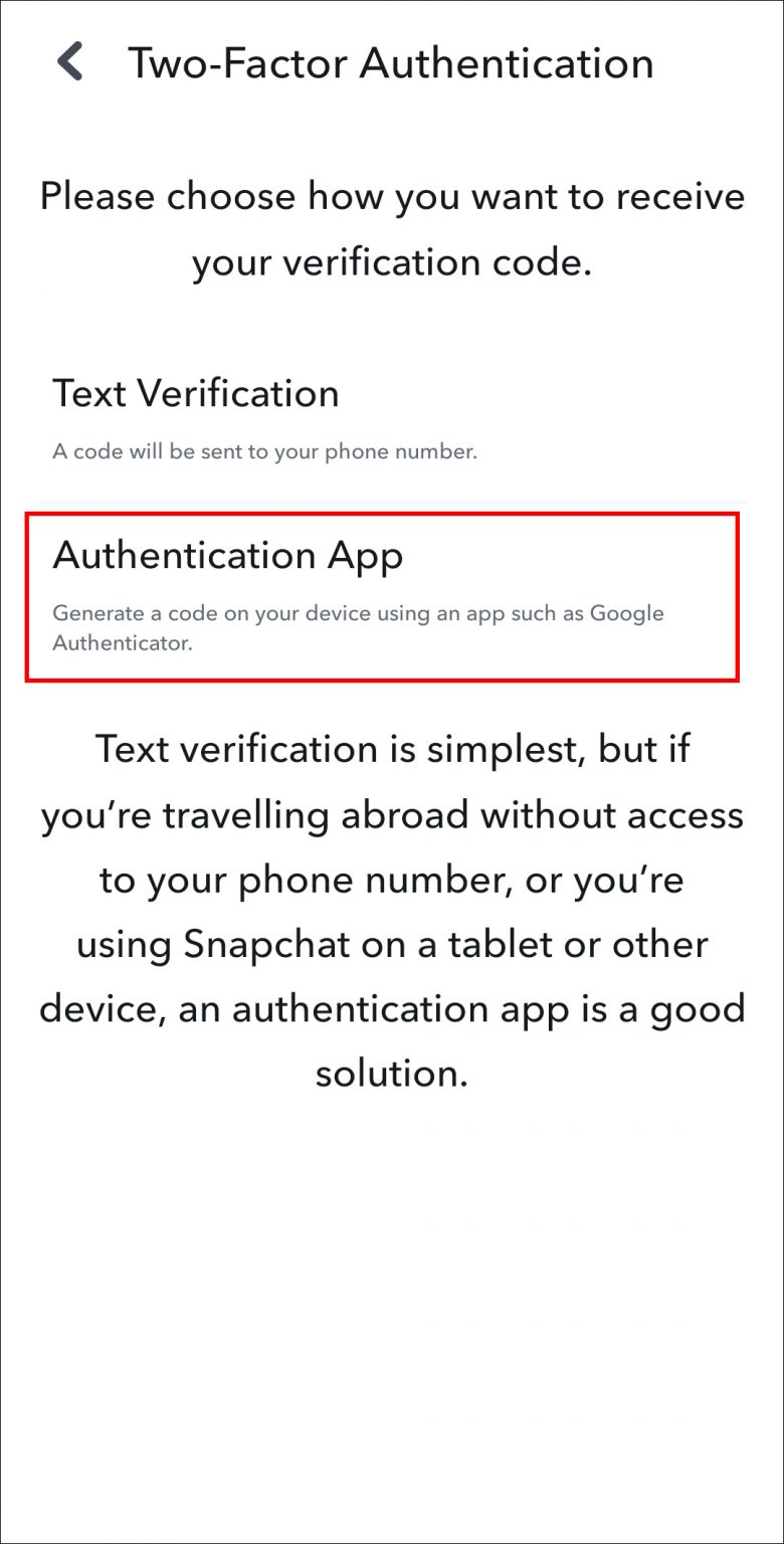 How to Get a Recovery Code in Snapchat