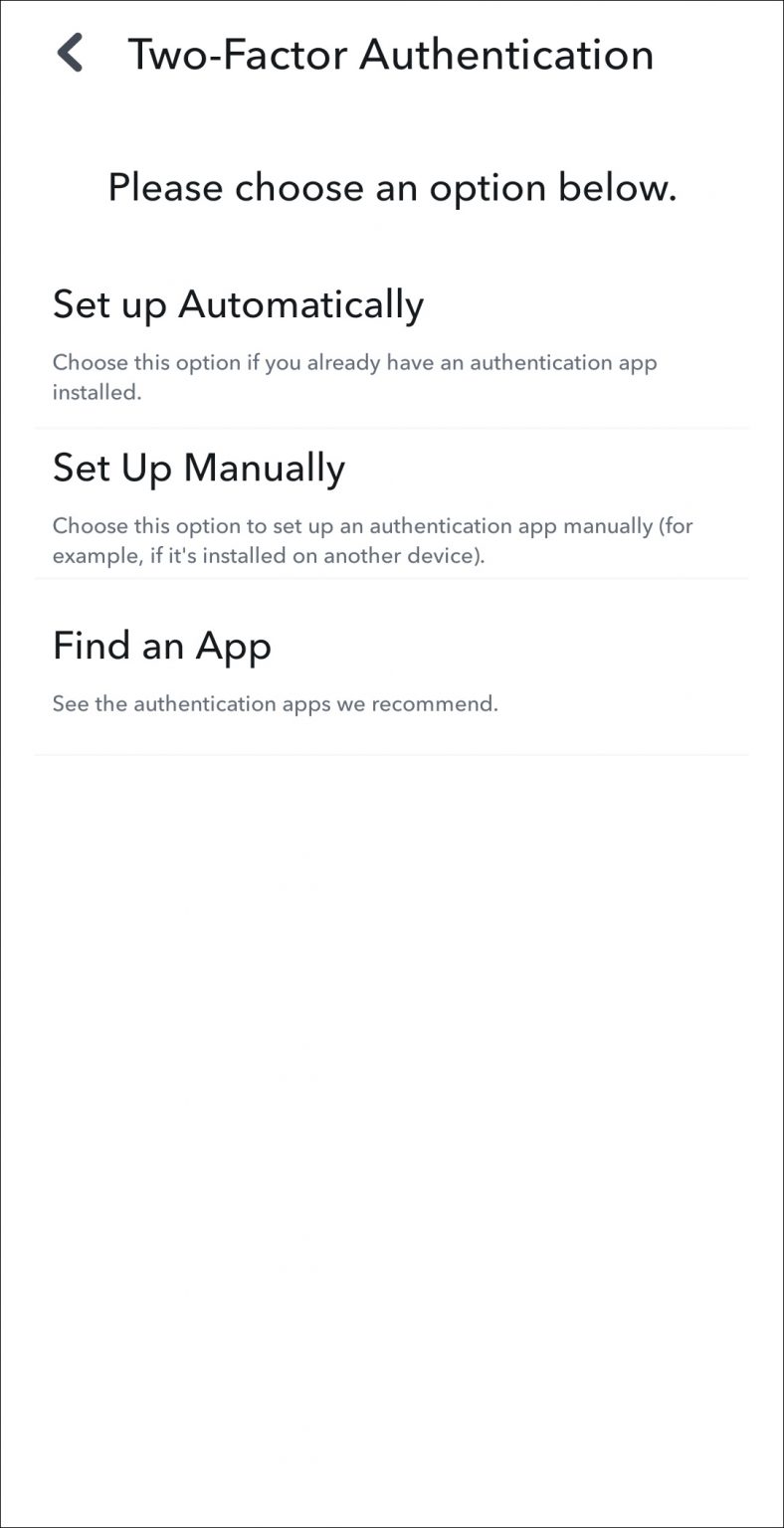 How to Get a Recovery Code in Snapchat