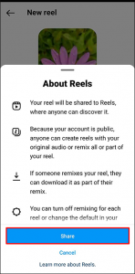 How to Add Transitions to Instagram Reels