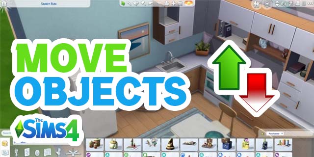 How To Move Objects Up And Down In The Sims 4