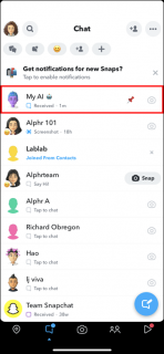 How to Use My AI in Snapchat