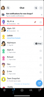 How to Use My AI in Snapchat