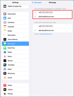 iMessage: You Can Receive iMessages to and Reply From - How To Adjust