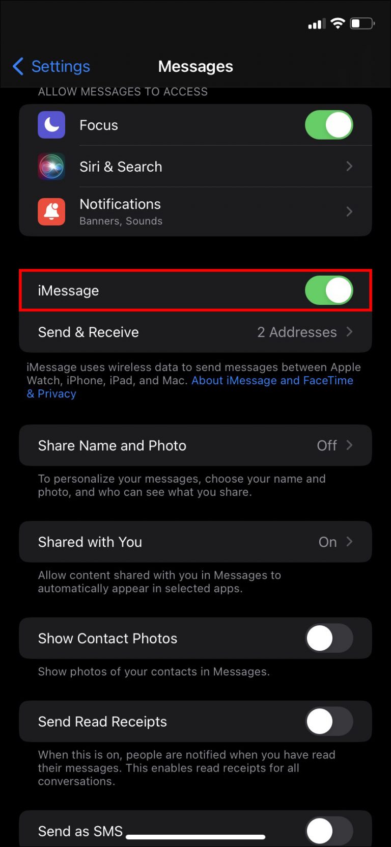 How To Fix When iMessage Keeps Turning Off