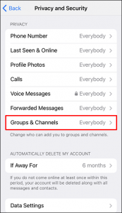How to Block Spam in Telegram