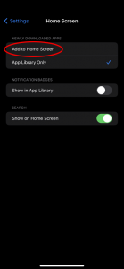 How To Add Apps to your Mobile Device Home Screen