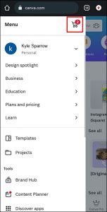 How to Print for Free in Canva