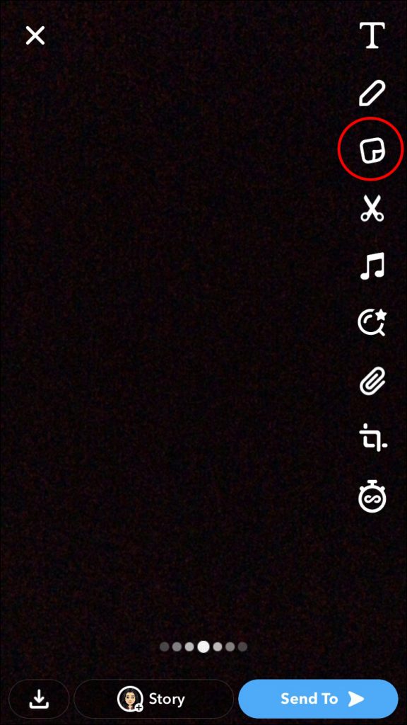 How to Get Temperature Stickers with SnapChat