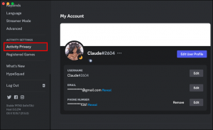 How to Hide Game Activity in Discord