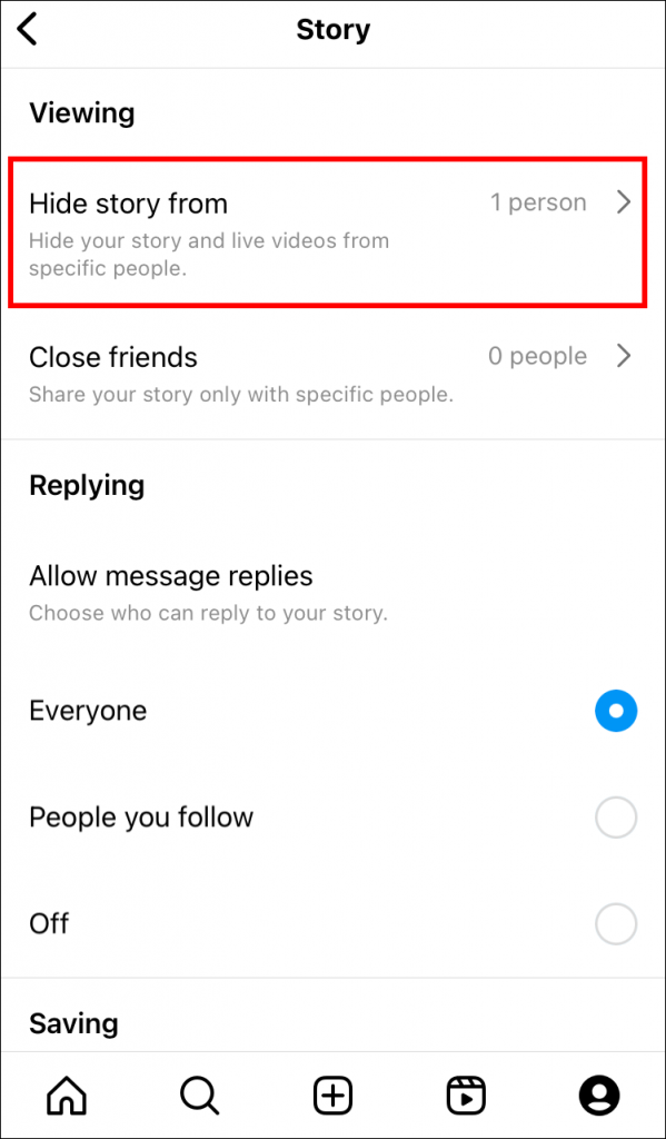 How to Hide a Story from Everyone in Instagram