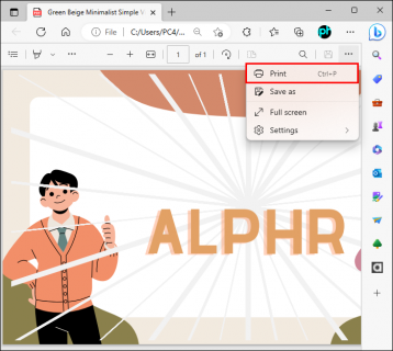 How to Print for Free in Canva
