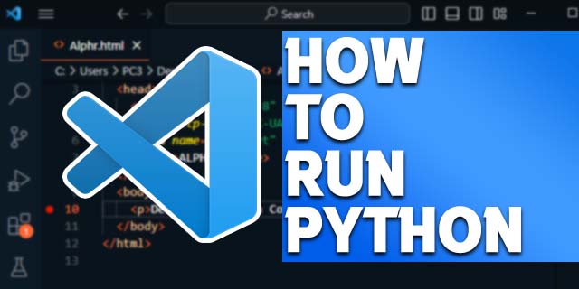 How To Run Python From Vs Code
