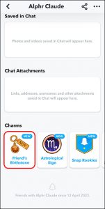 How to View My Charms in Snapchat