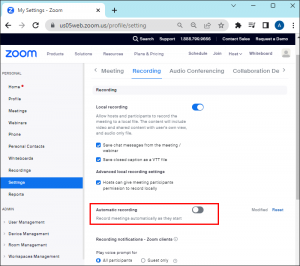 How To Automatically Record All Zoom Meetings