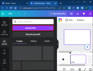 How to Rotate an Image in Canva