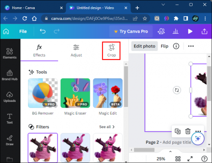 How to Rotate an Image in Canva