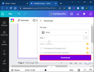 How to Rotate an Image in Canva